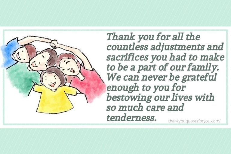 Thank You Quotes And Messages For Stepmother